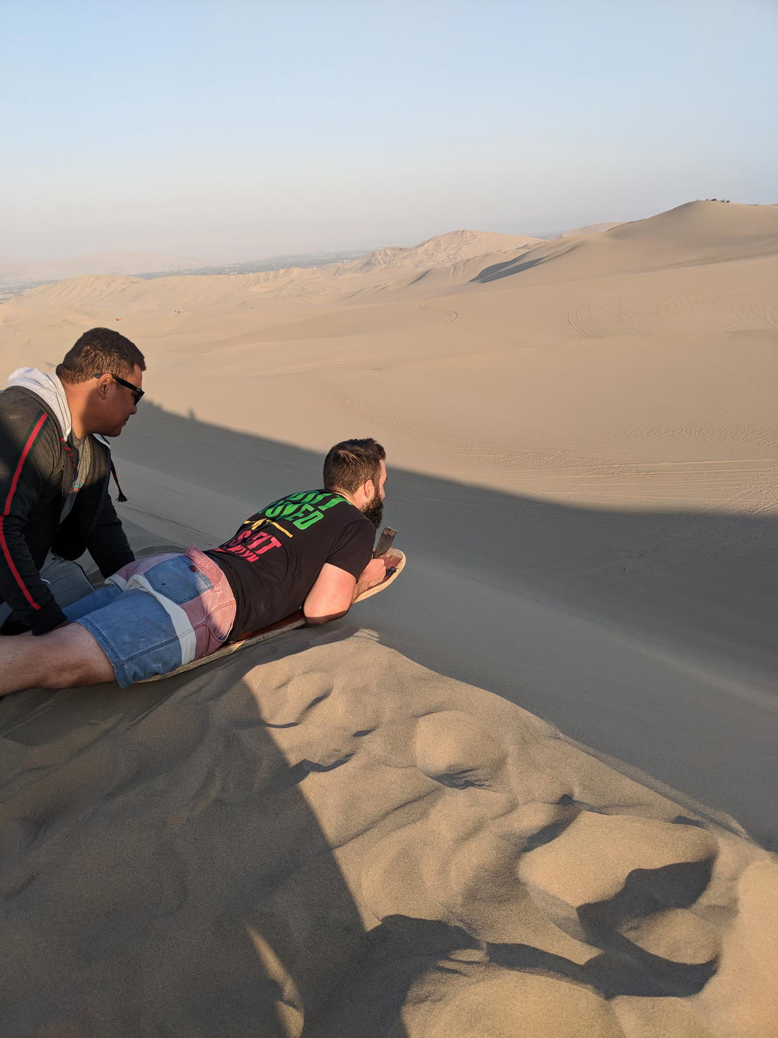 Huacachina Sandboarding and Riding Dune Buggies in Peru