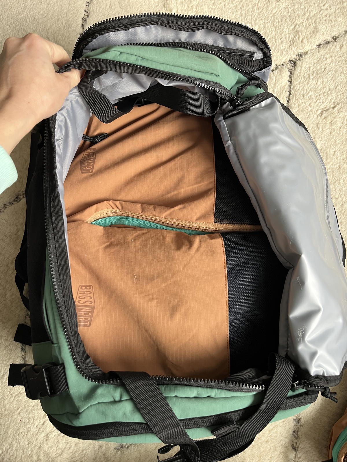 Bagsmart Blast 28L-38L Carry-On Backpack Review (Honest Review)