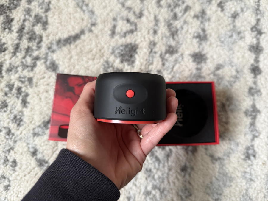 Helight Sleep Light Review: Red Light Therapy in Travel Size