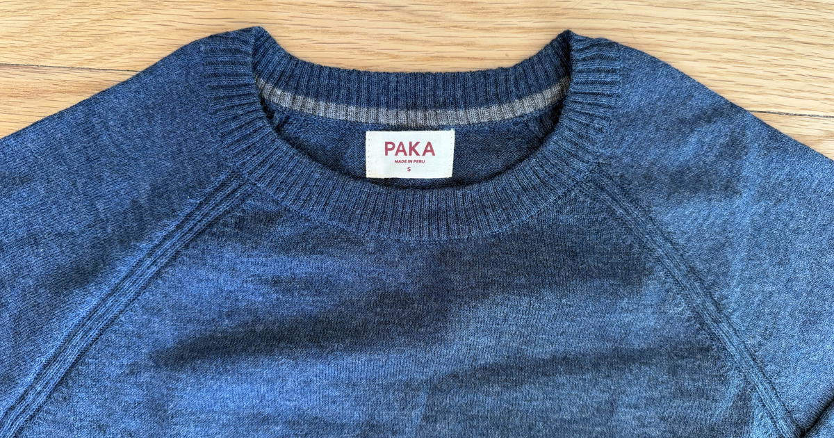 PAKA Men's Ultralight Crew Sweater Review: Built to Last