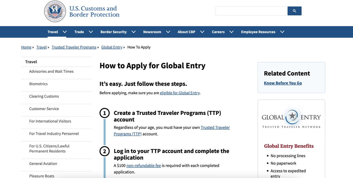 How to Get Global Entry for Your Child: Guide for Parents