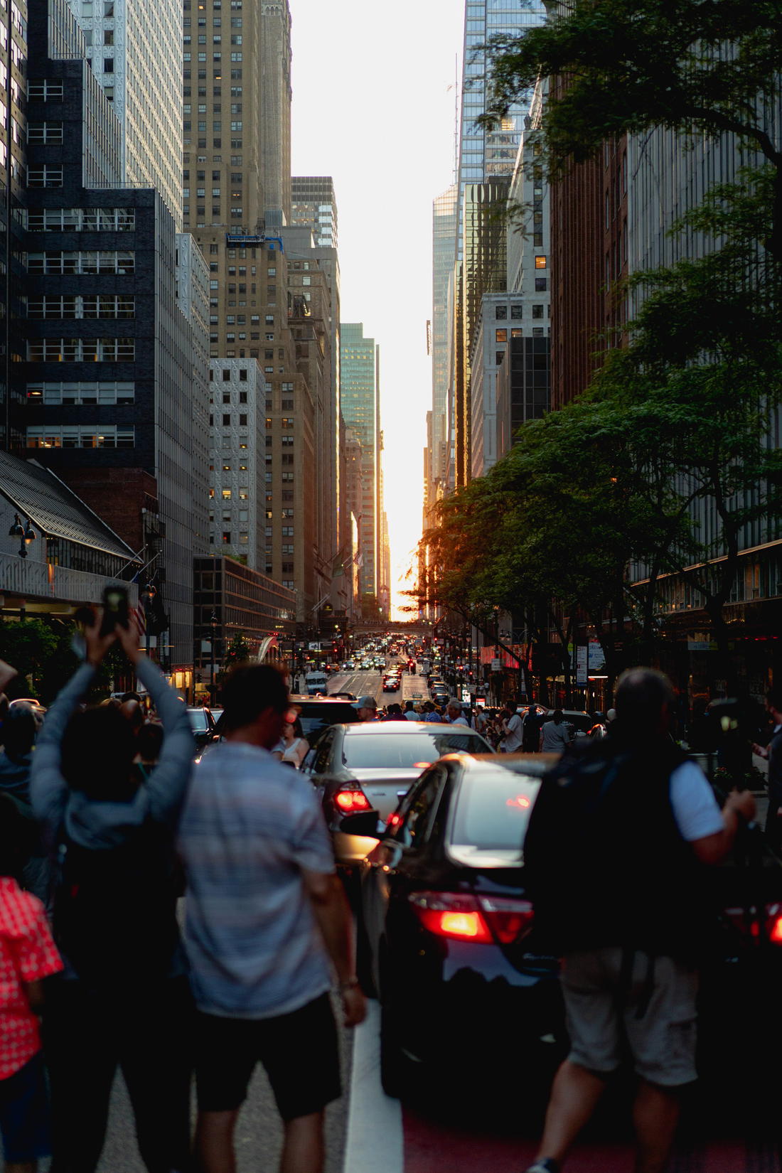 Photos of Manhattanhenge, NYC’s Annual Sunset Phenomenon